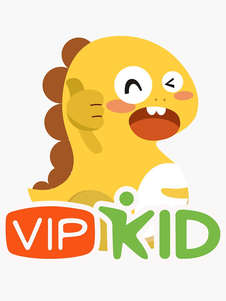 "VIPKID 7" Sticker for Sale by A-Game | Redbubble