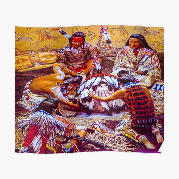 "fwc 0604 native american " Poster by fwc-usa-company | Redbubble