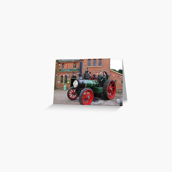 ""Trevor" The Traction Engine" Greeting Card for Sale by Arrowman ...