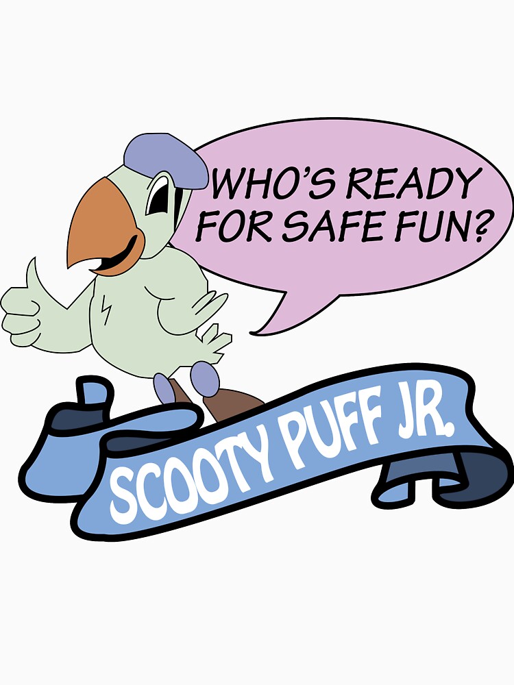 "Scooty Puff Jr." Essential T-Shirt for Sale by halfSpinDoctor | Redbubble