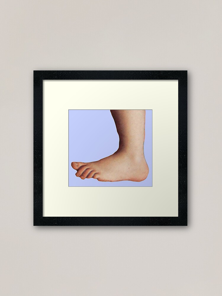 "Monty Python Foot" Framed Art Print for Sale by Firewallmud | Redbubble