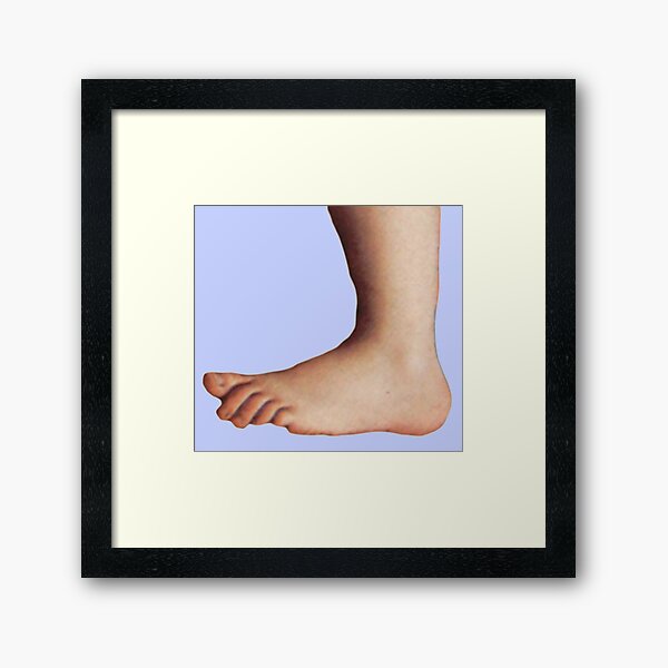 "Monty Python Foot" Framed Art Print for Sale by Firewallmud | Redbubble