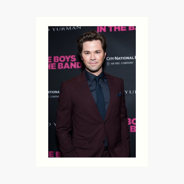 "Andrew Rannells - Boys in the Band" Art Print by marvintrilogy | Redbubble