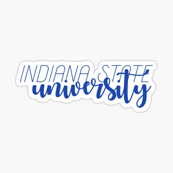 Indiana State University Stickers | Redbubble