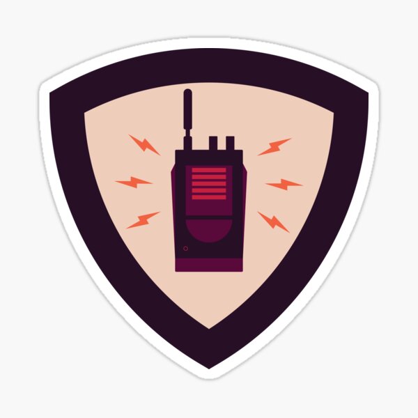 "Firewatch Radio Shield" Sticker for Sale by dredlocked-sage | Redbubble
