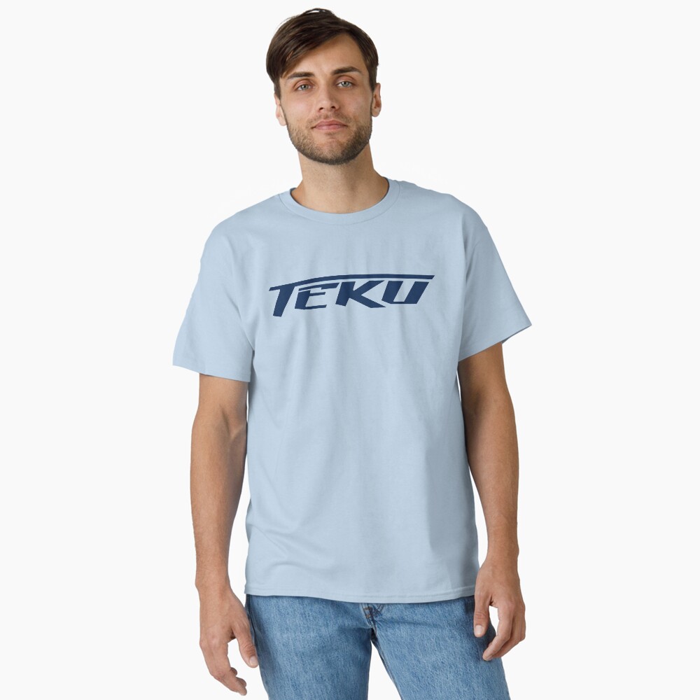"Teku English Logo (Blue)" Sticker for Sale by jclegoman10302 | Redbubble