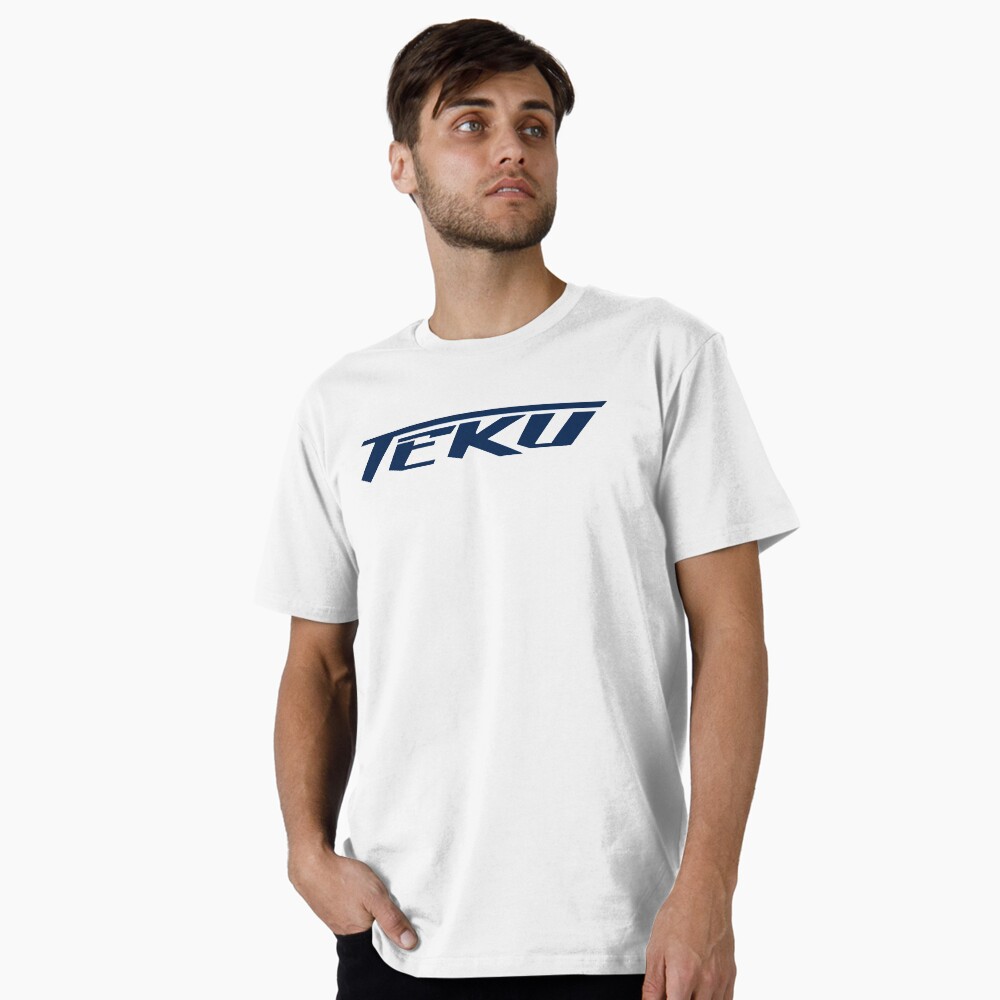 "Teku English Logo (Blue)" Sticker for Sale by jclegoman10302 | Redbubble