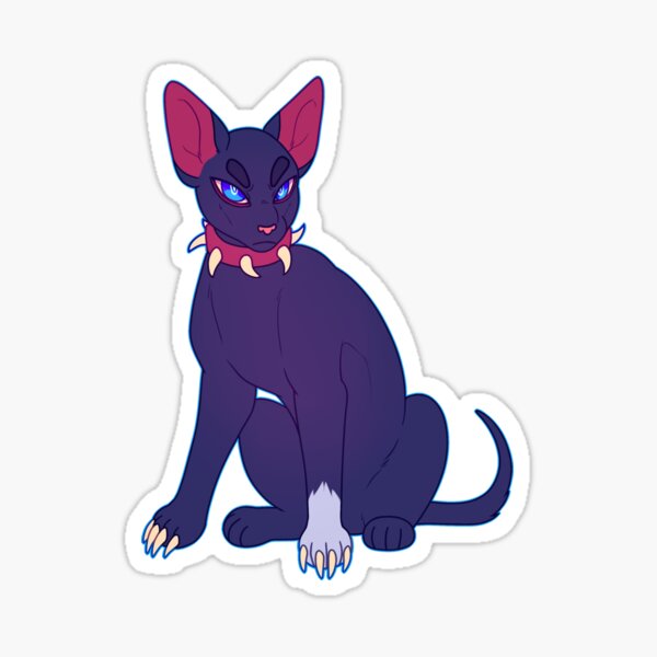 Warrior Cats Scourge Sticker For Sale By Catdoq Redbubble