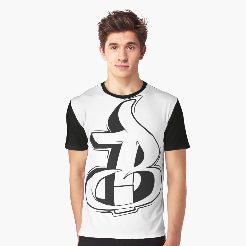 "B" Poster by Upteees | Redbubble