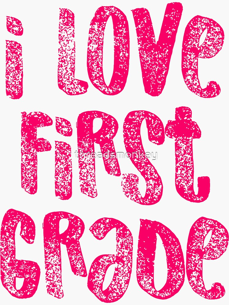 "First Grade I Love First Grade Light Teacher Appreciation Gift Back To ...