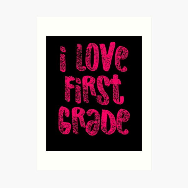 "First Grade I Love First Grade Light Teacher Appreciation Gift Back To ...