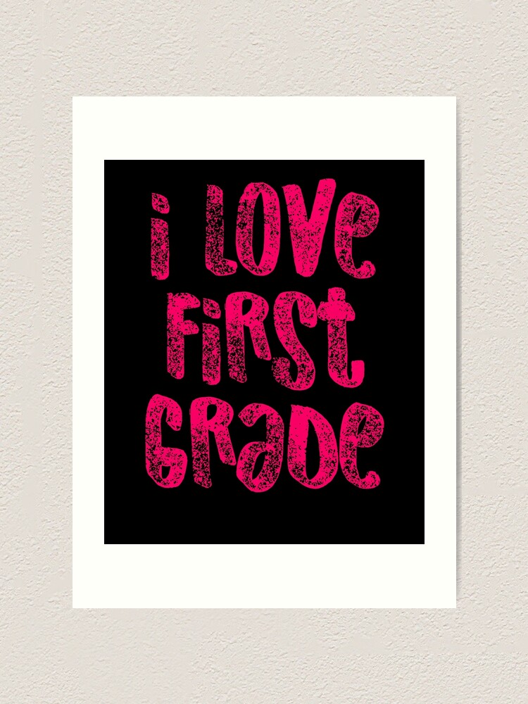 "First Grade I Love First Grade Light Teacher Appreciation Gift Back To ...