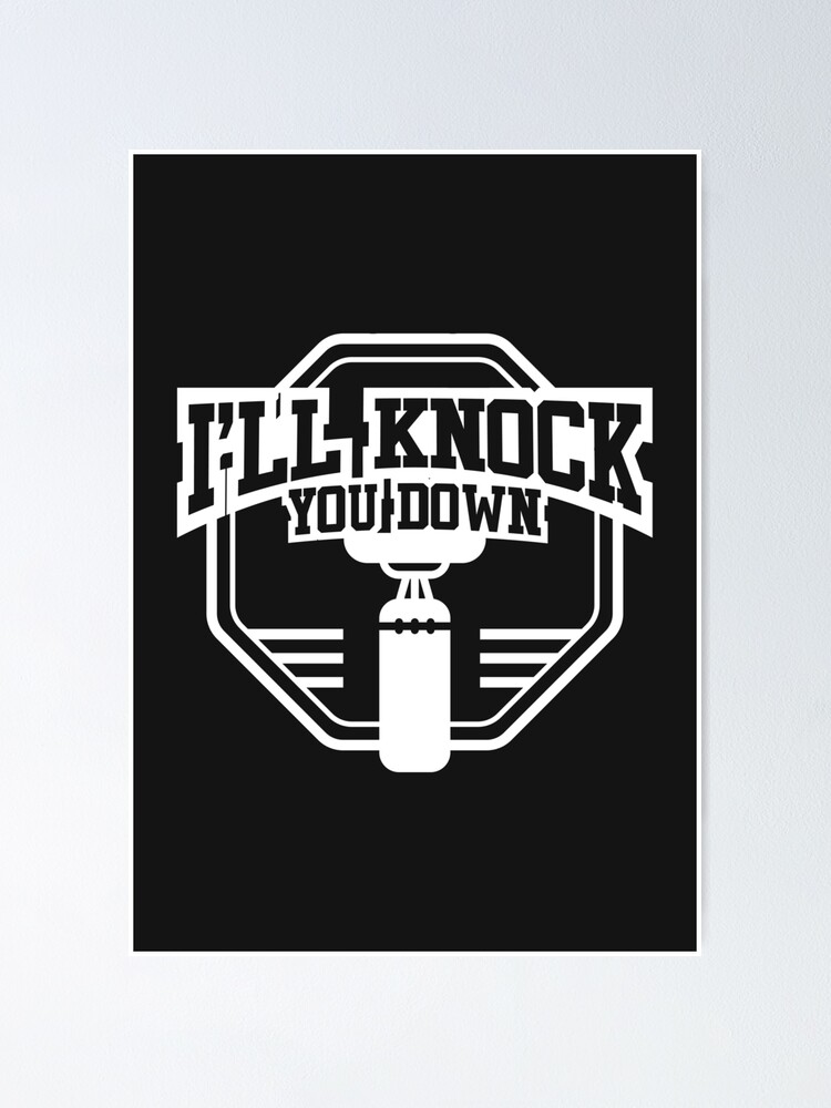 "Boxer Boxing KO!" Poster by Nessshirts | Redbubble