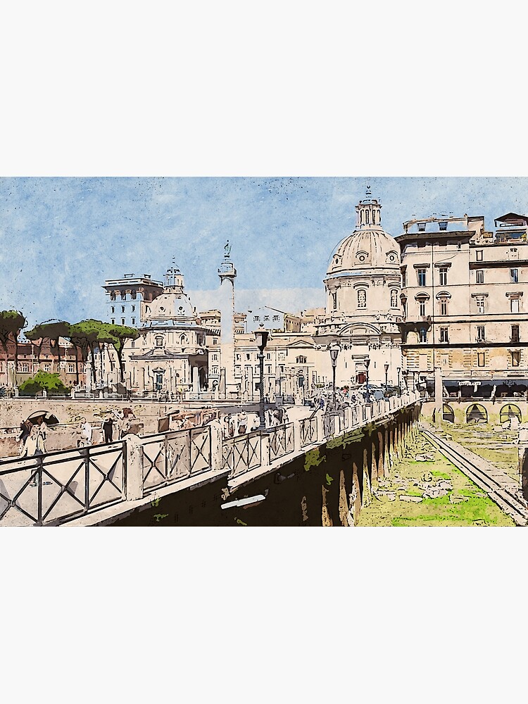"Rome Cityscape" Art Print for Sale by ErianAndre | Redbubble