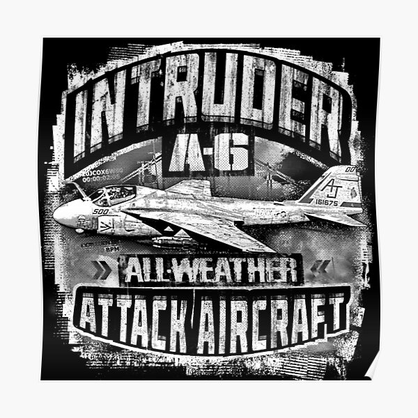 "A-6 Intruder" Poster for Sale by deathdagger | Redbubble