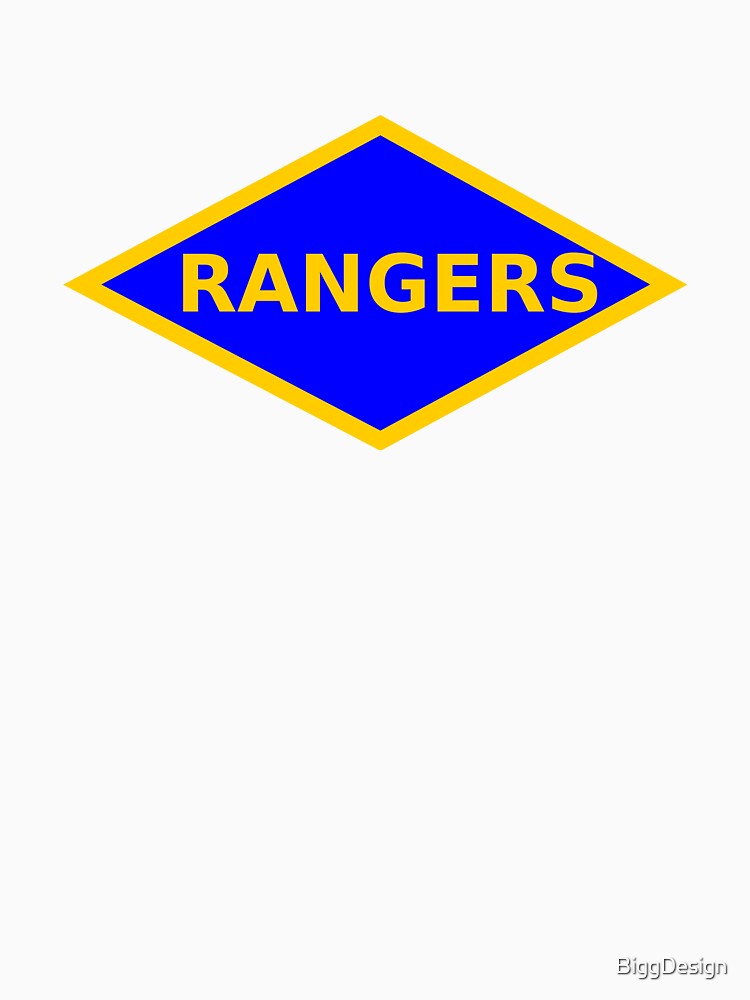 "WWII RANGERS PATCH" T-shirt for Sale by BiggDesign | Redbubble | wwii ...