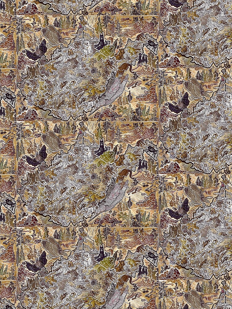 "West Virginia Cryptid Map" T-shirt by Egertron | Redbubble ...