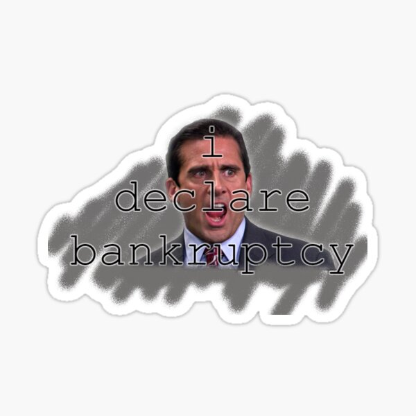 I Declare Bankruptcy Michael Scott The Office Gifts & Merchandise ...