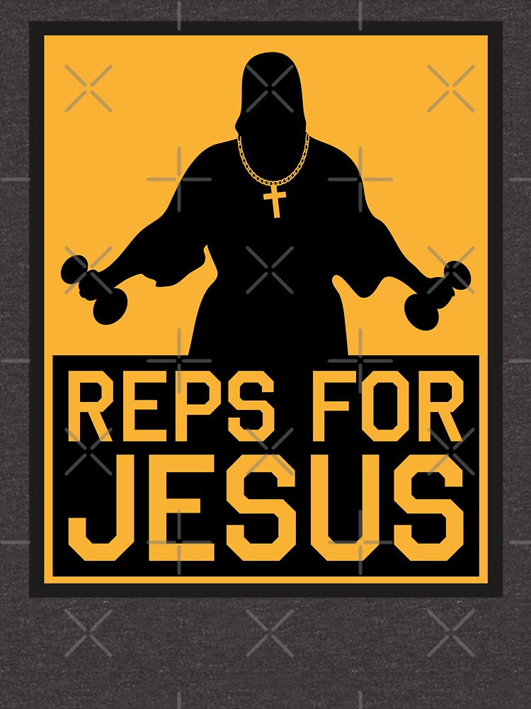 "Reps For Jesus - Gold" T-shirt by mongolife | Redbubble