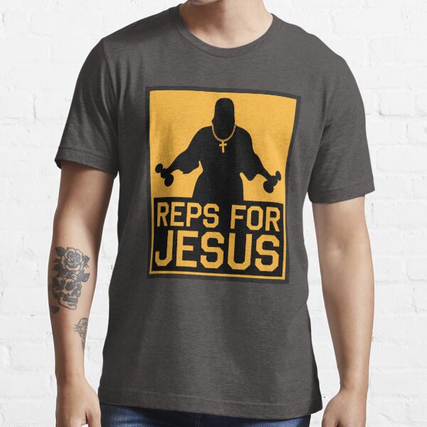 "Reps For Jesus - Gold" T-shirt by mongolife | Redbubble