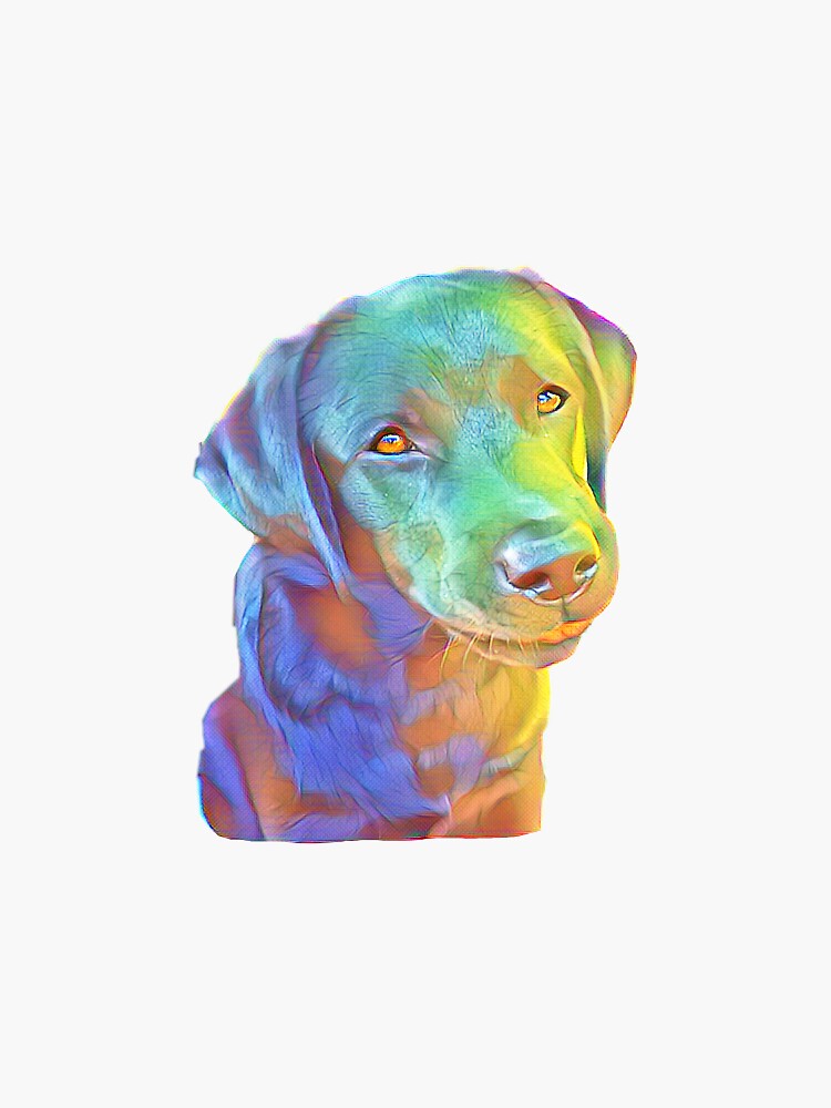 "Hungry Doggo" Sticker by Mickroll | Redbubble