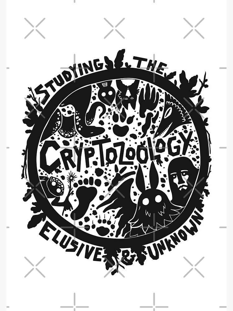 "Cryptozoologist Design" Spiral Notebook by Egertron | Redbubble