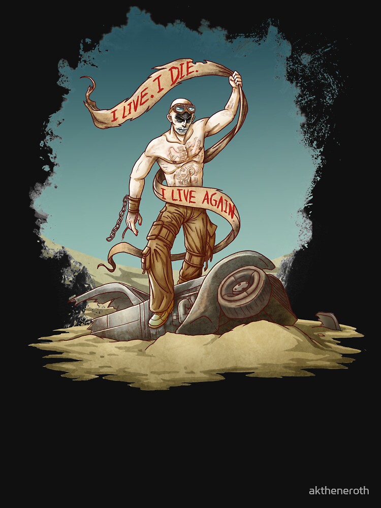 "Mad Max - Witness Me" T-shirt for Sale by aktheneroth | Redbubble ...