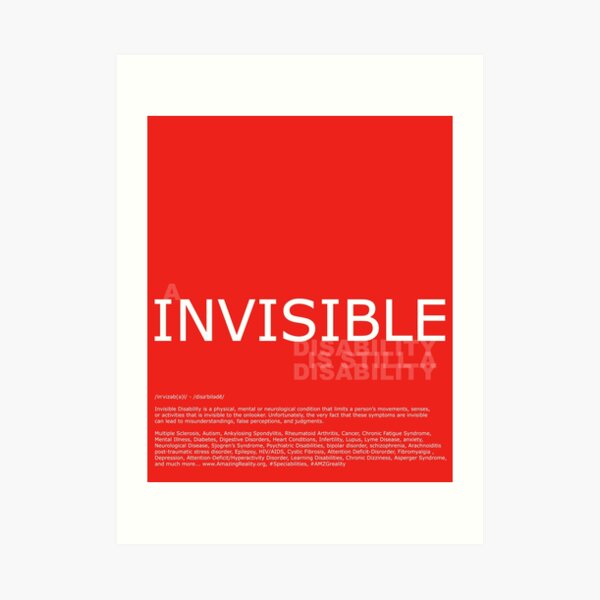 Disability Art Prints | Redbubble