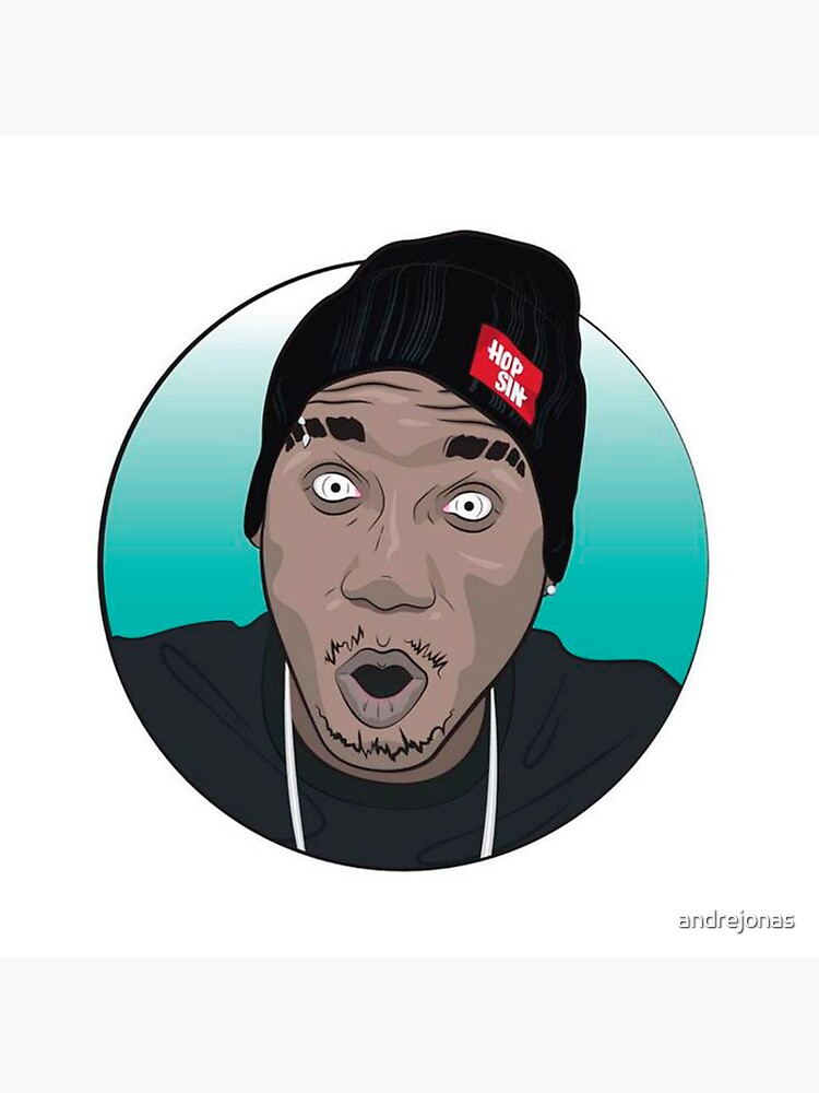 "Hopsin art" Sticker for Sale by andrejonas | Redbubble
