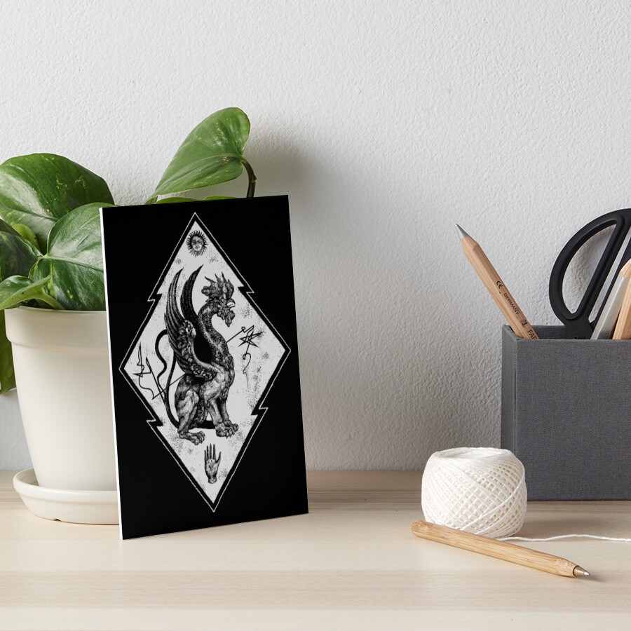 "Basilisk" Art Board Print by rottenfantom | Redbubble