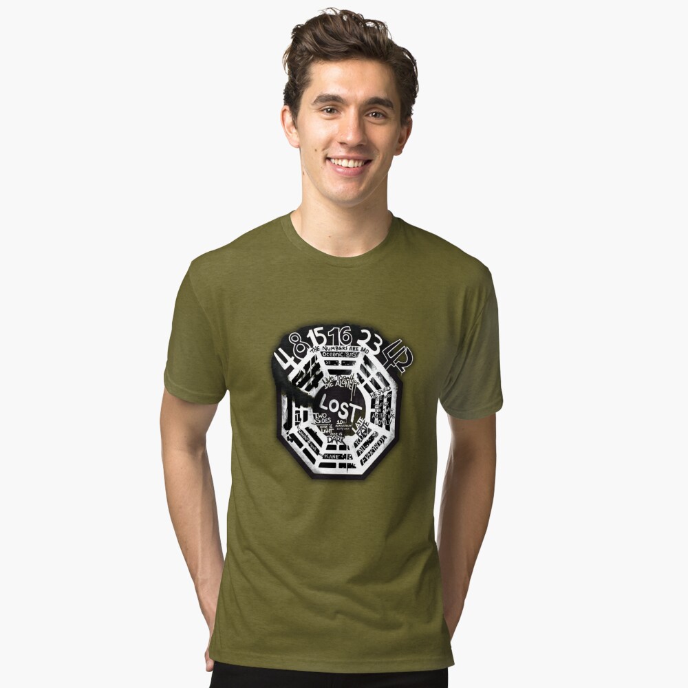 "Lost Dharma Collage" Sticker for Sale by MillzyMerch | Redbubble