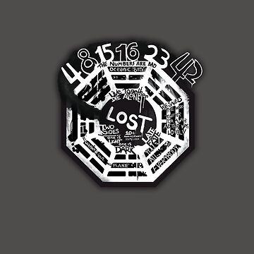 "Lost Dharma Collage" Sticker for Sale by MillzyMerch | Redbubble