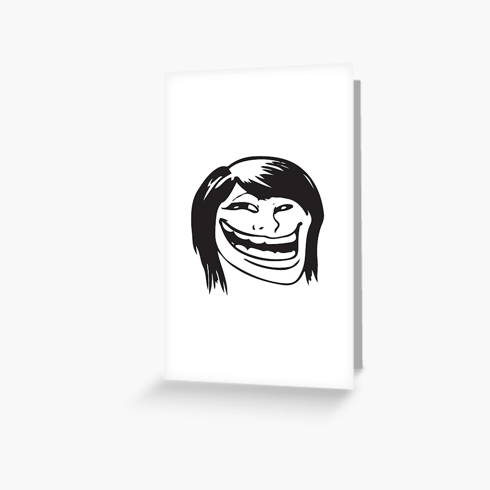 Troll Face Le Me Girlfriend Gf Woman Trolling Problem Internet Memes Reaction Face Hd High