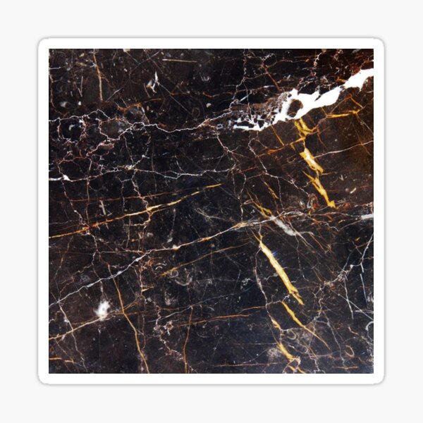 "Brown & Gold Granite" Sticker for Sale by HIGraphicDesign | Redbubble