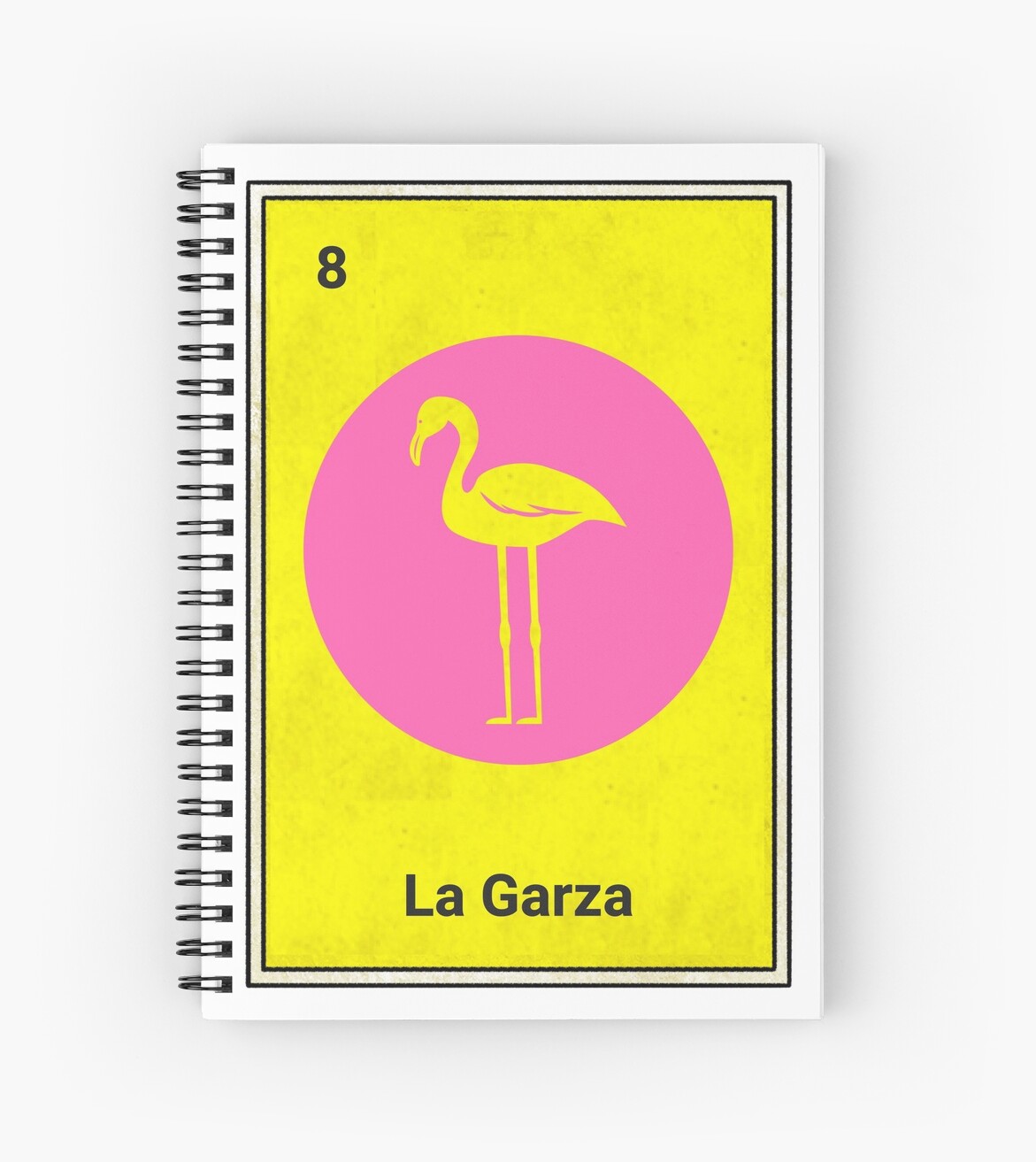 La Garza Loteria Card Spiral Notebook By Casadeloteria Redbubble