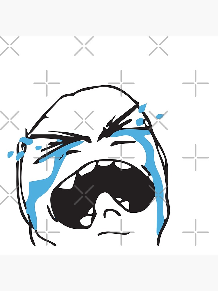 "Troll crying tantrum with big tears on the cheeks Internet memes ...