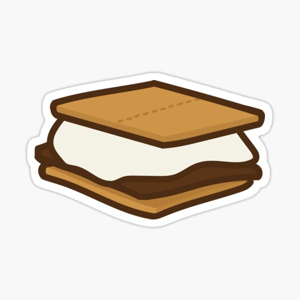 "Smores" Sticker for Sale by hmarshmello | Redbubble