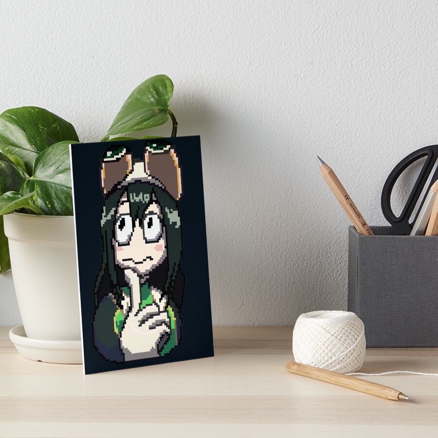 "Pixel Froppy" Art Board Print by Demonaru | Redbubble