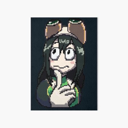 "Pixel Froppy" Art Board Print by Demonaru | Redbubble