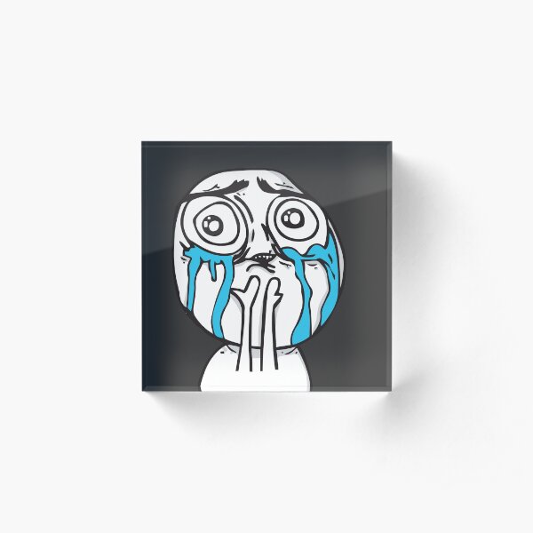 "Troll Face Cuteness Overload crying emo tears Internet memes reaction ...