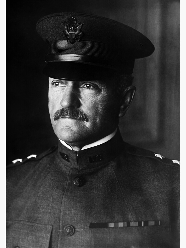 "General John Pershing Portrait" Greeting Card for Sale by ...