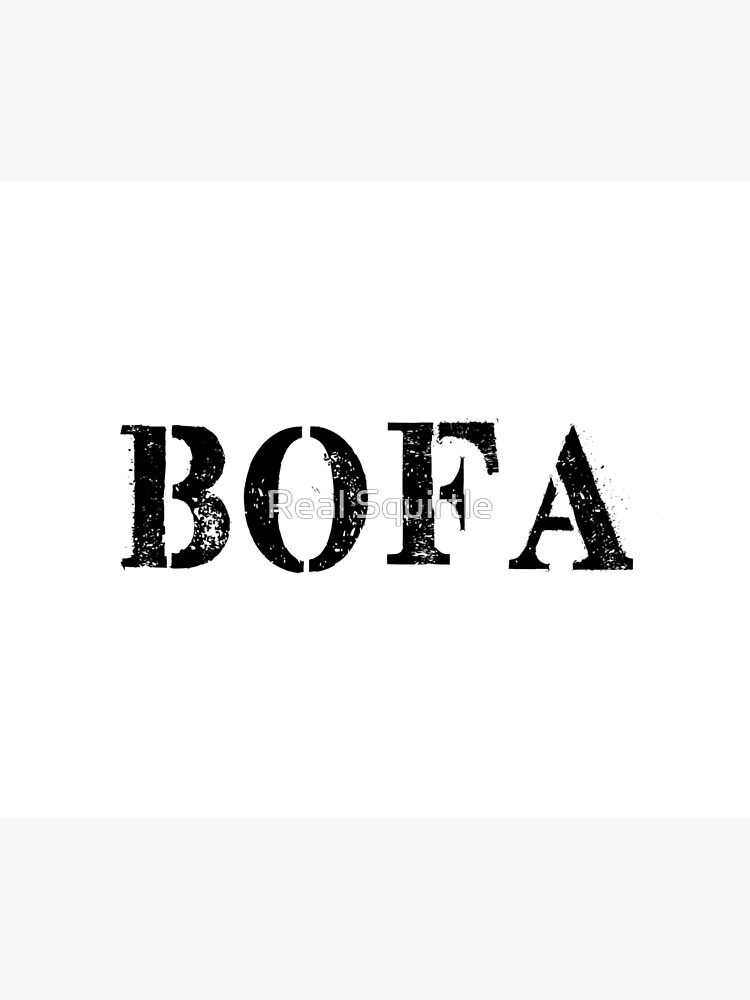 "Bofa" Poster for Sale by Randomfire50 | Redbubble