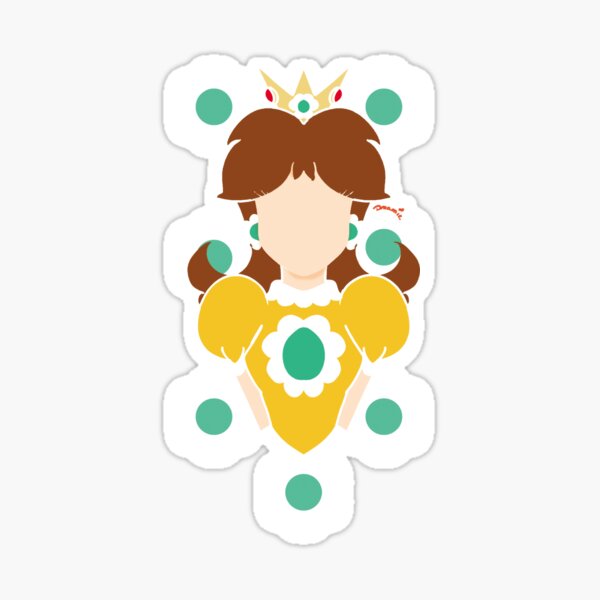 Princess Daisy Stickers | Redbubble