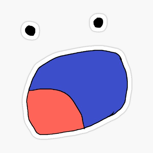 Capital D Colon Stickers | Redbubble