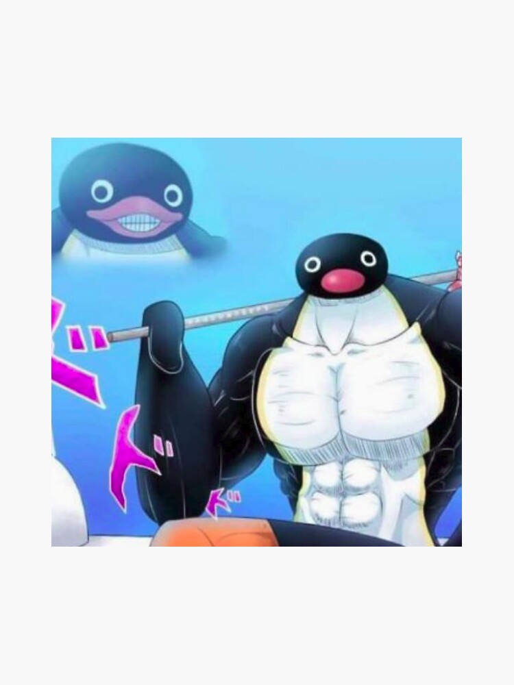 "daddy pingu" Sticker for Sale by kitchenstove69 | Redbubble