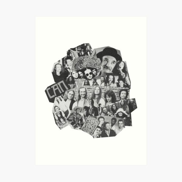 "Can German Band Collage" Art Print for Sale by QuakerRecords | Redbubble