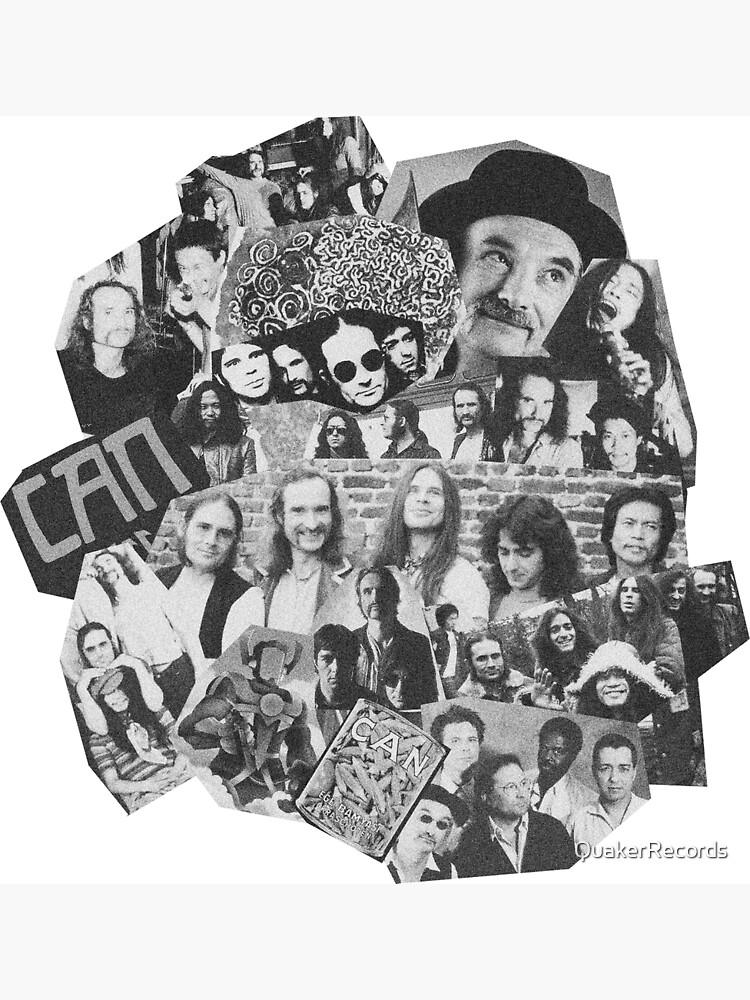 "Can German Band Collage" Art Print for Sale by QuakerRecords | Redbubble