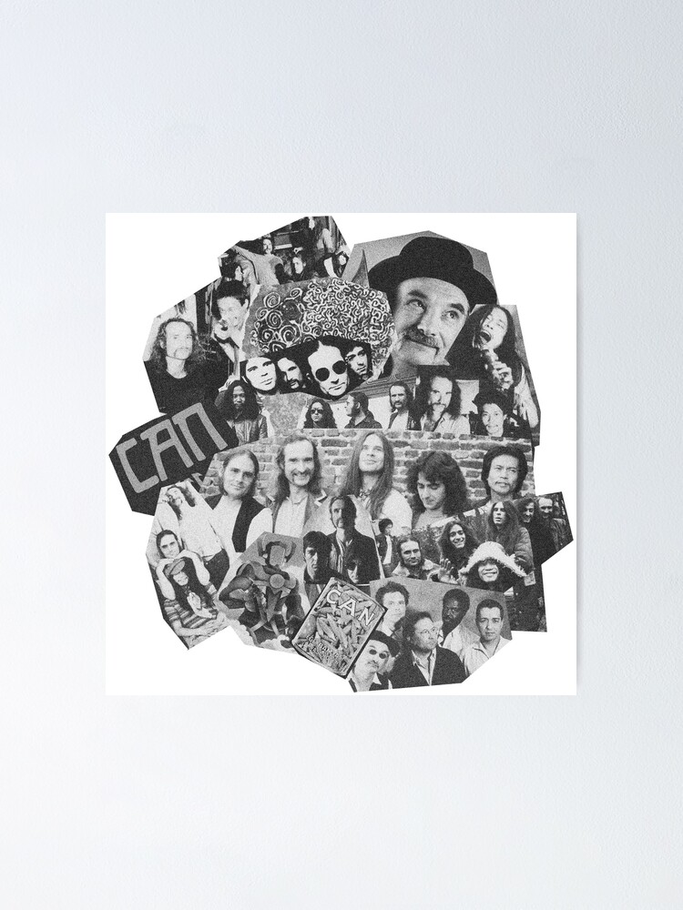 "Can German Band Collage" Poster for Sale by QuakerRecords | Redbubble