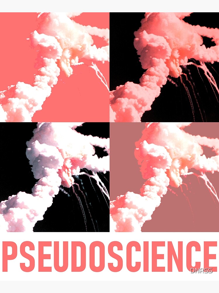"DNRSS - PSEUDOSCIENCE (Album Cover) " Poster by DNRSS | Redbubble