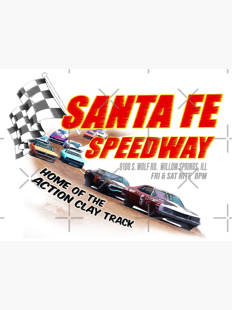 " Speedway" Sticker for Sale by Retrorockit | Redbubble